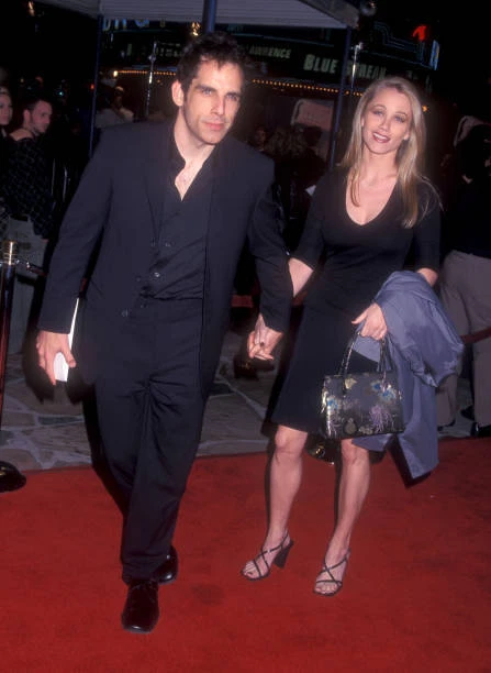 BEN STILLER AND Christine Taylor at Fight Club LA Premiere at - 1999 ...