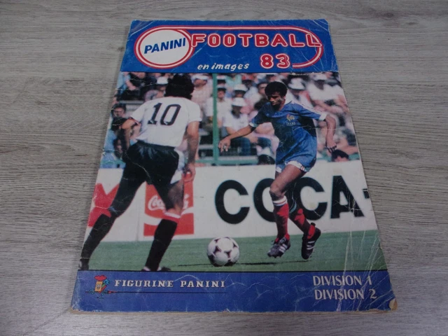 ALBUM PANINI FOOTBALL de 1983 en images division 1 et 2 EUR 29,00 ...
