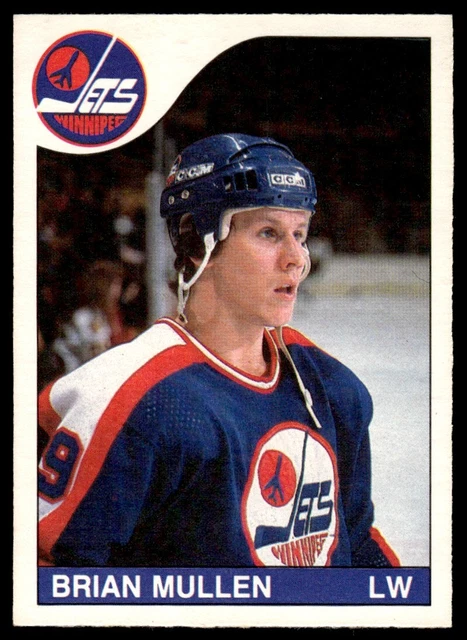 1985-86 O-PEE-CHEE BRIAN Mullen Winnipeg Jets #195 EUR 1,09 - PicClick FR