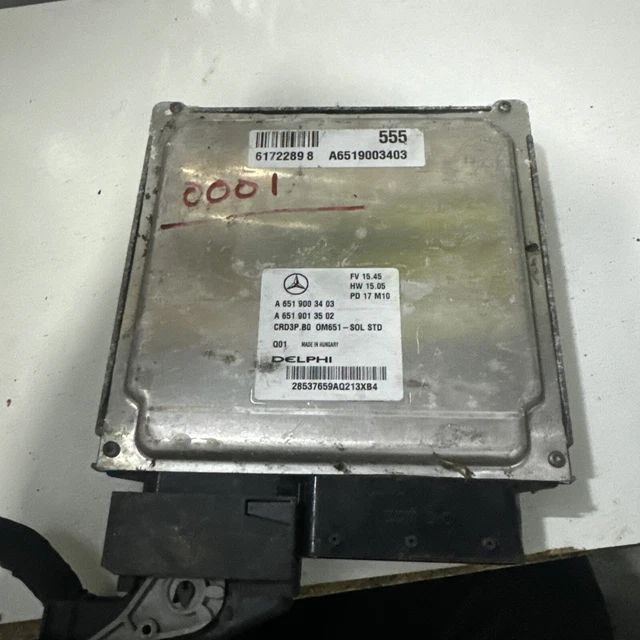 MERCEDES-BENZ SPRINTER W906 Engine Control Unit/Module Ecu A6519003403 £59.00 - PicClick UK