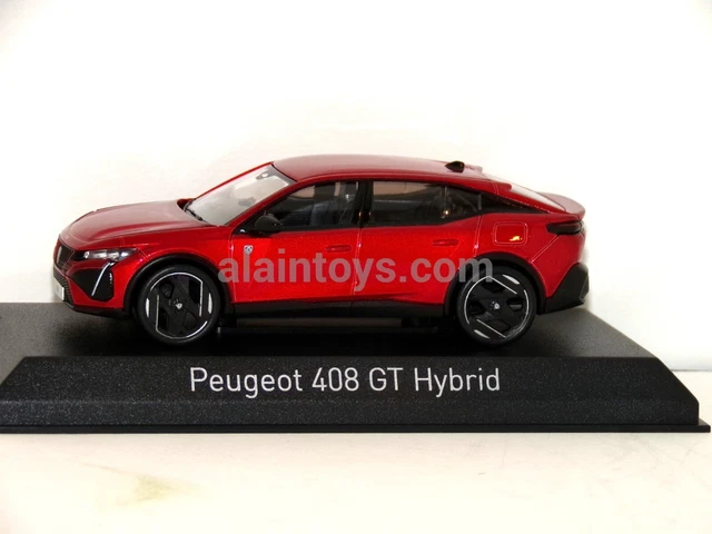 PEUGEOT 408 GT Hybrid 2023 Elixir Red NOREV 1/43 Réf 474811 EUR 25,80 ...