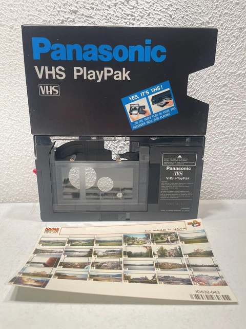 PANASONIC VHS PLAYPAK VHS-C to VHS Motorized Adapter Converter #Z3 EUR ...