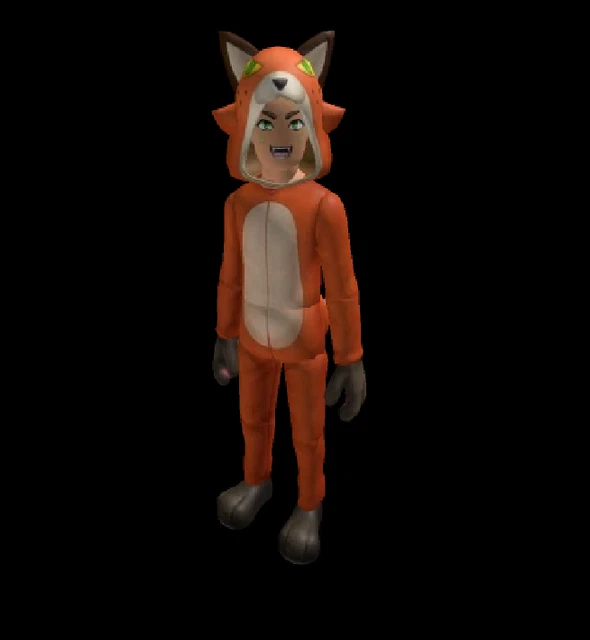ROBLOX FOX MASCOT exclusive virtual RARE CODE - IMMEDIATE delivery £39. ...