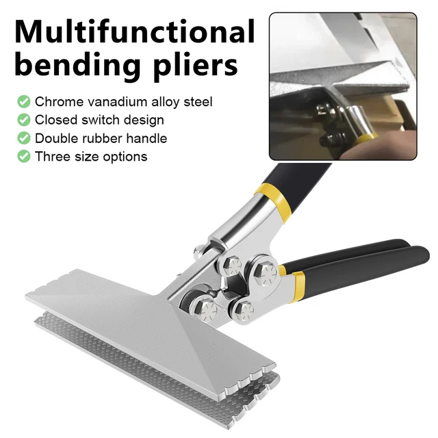 6& STRAIGHT SHEET Metal Former Bender Hand Form Edge Seamer Seaming ...
