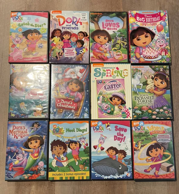 Nickelodeon Dora The Explorer Dvd Lot Of Nick Jr Mermaids Dance Sexiz Pix