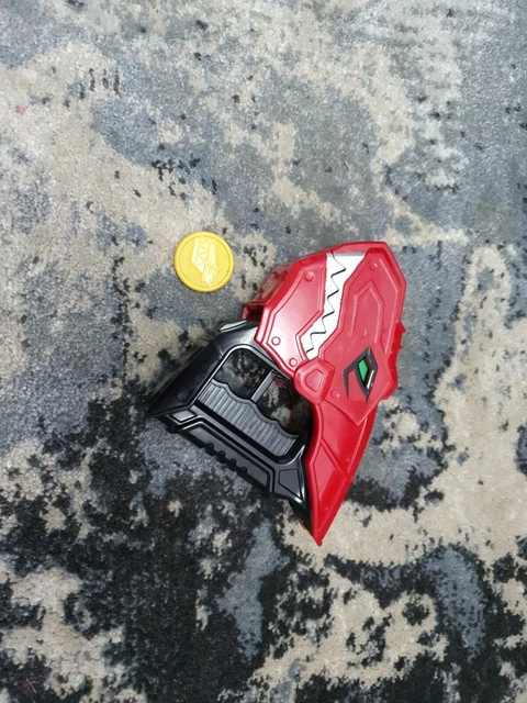 POWER RANGERS DINO Charge T Rex Disc Blaster Shooter Gun with Disc £9. ...