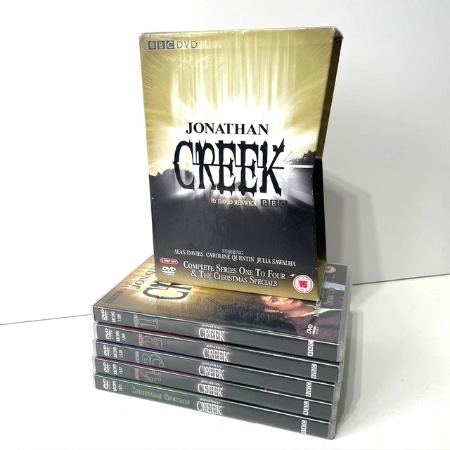 JONATHAN CREEK DVD Box Set Complete Seasons 1-4 plus The Christmas ...
