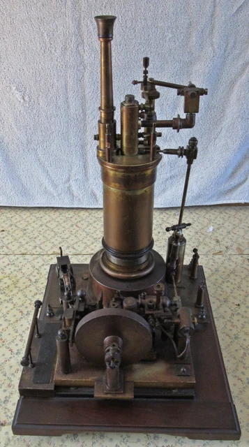 3 VINTAGE HAND Made Steam Engine's Plus Vintage Electric Motor And ...