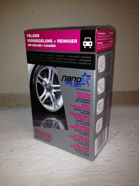 LOTUS-EFFEKT !! - NANO SET - Felgen VERSIEGELUNG 100ml + REINIGER 100ml ...