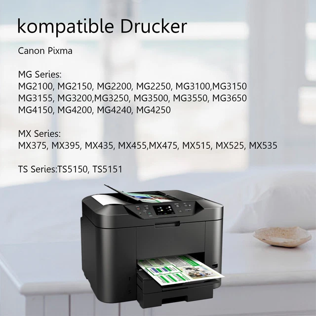 DRUCKERPATRONEN FÜR CANON PG-540XL CL-541XL Pixma TS5150 MG2200 MG 2250 ...