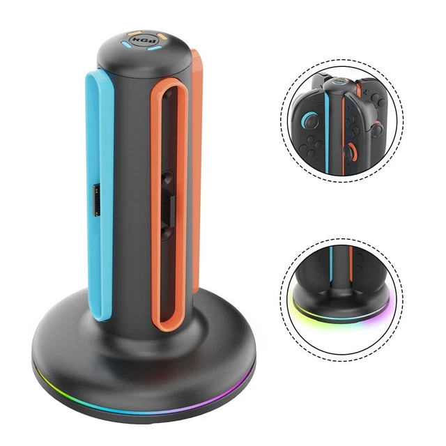 MULTI CONTROLLER CHARGING Station for Nintendo Switch 2 with RGB ...