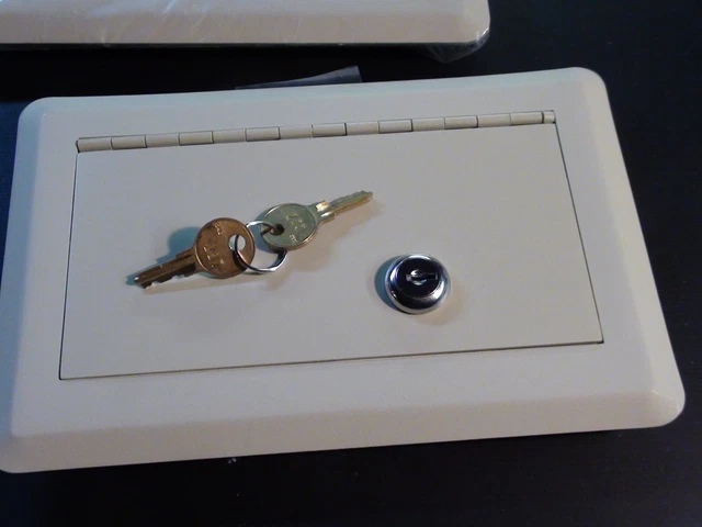 NEW! RECESSED METAL Access Panel Box with Lock, Beige NEW! $36.00 ...