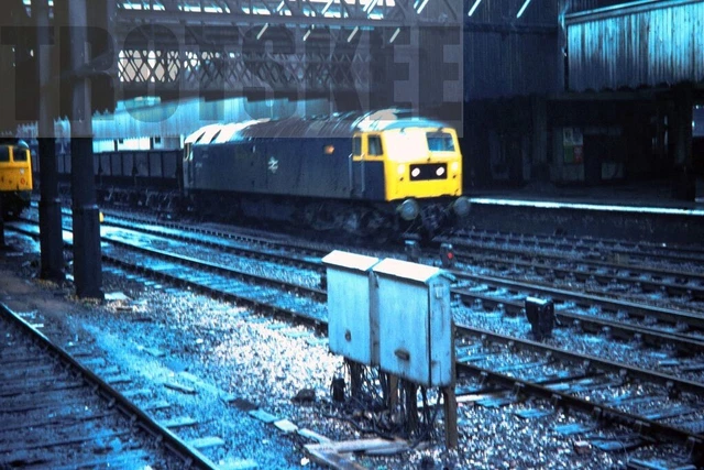 35MM SLIDE BR British Railways Diesel Loco Class 47 47294 Manchester ...