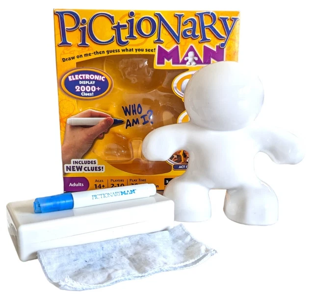 PICTIONARY MAN ELECTRONIC Game Electronic Pictionary Game in VGC £7.95 ...