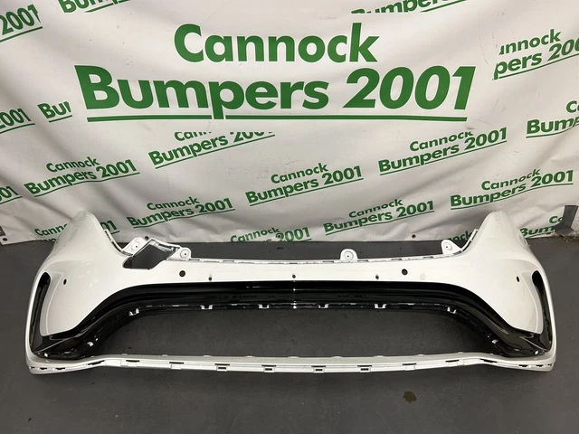 MERCEDES EQC W293 AMG LINE Front Bumper WHITE 2020 - on Genuine A293 ...