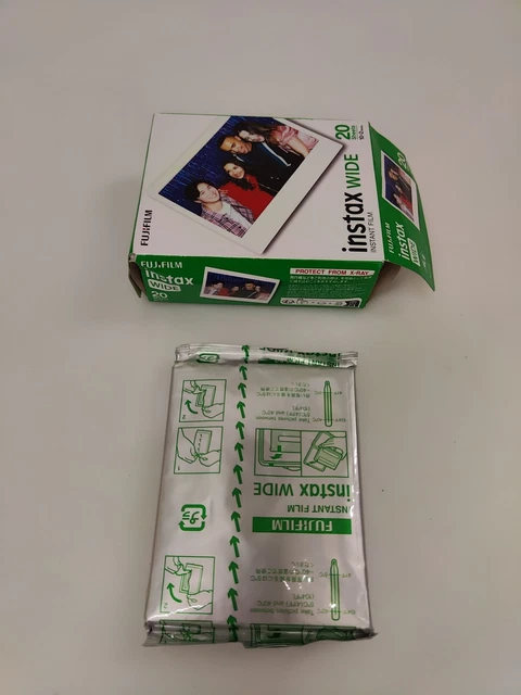 FUJIFILM INSTAX WIDE Film Photo Paper,Unvollständig EUR 14,39 - PicClick DE