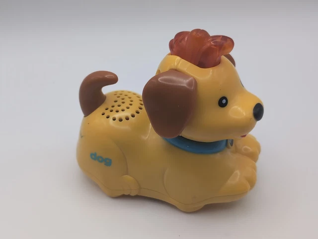VTECH GO GO Smart Wheels Yellow "DOG" Vehicle Lights Sounds TESTED ...