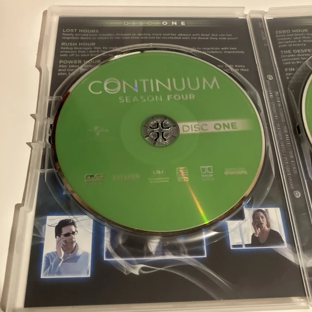 CONTINUUM FINAL SEASON series 4 Four Syfy region 1 USA Rare 2 Disc DVD ...