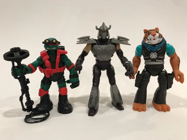 TMNT NINJA TURTLES Mutations Mix & Match Figure Lot 2014: Raphael ...