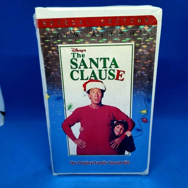 DISNEY'S THE SANTA Clause Tim Allen VHS 2002 Édition Spéciale Neuf Sous ...