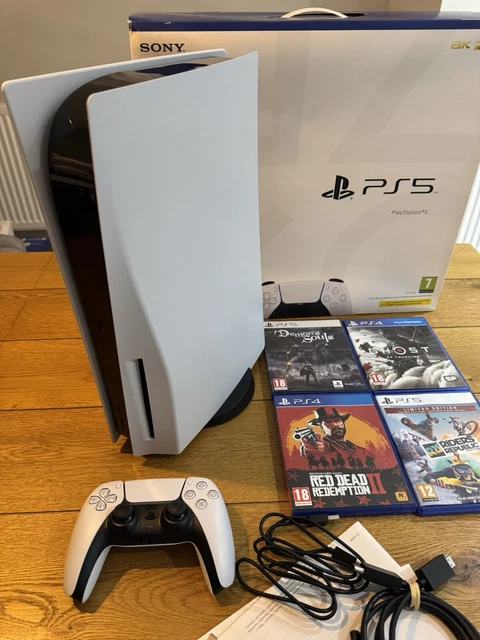 SONY PS5 BLU-RAY Edition Console - Used, brilliant condition ...