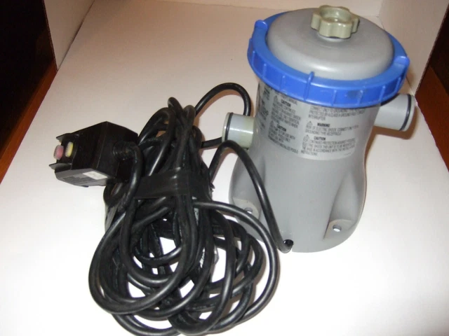 BESTWAY 58382E (INTERTEK 4007787) Flowclear Above Ground Pool Pump ...