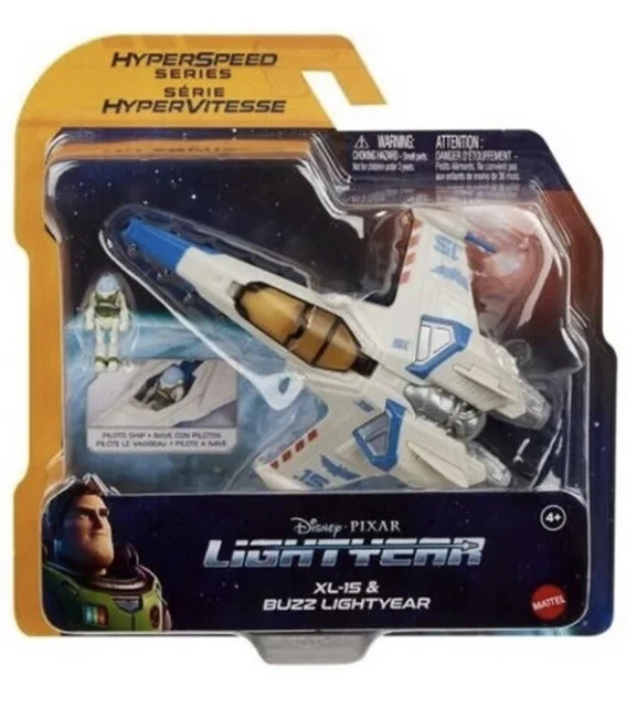 BUZZ LIGHTYEAR ROCKET Ship Disney Pixar Lightyear Hyperspeed Series XL ...