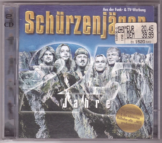 SCHÜRZENJÄGER - 25 Jahre Schürzenjäger (Doppel-CD 1998) EUR 2,49 - PicClick IT