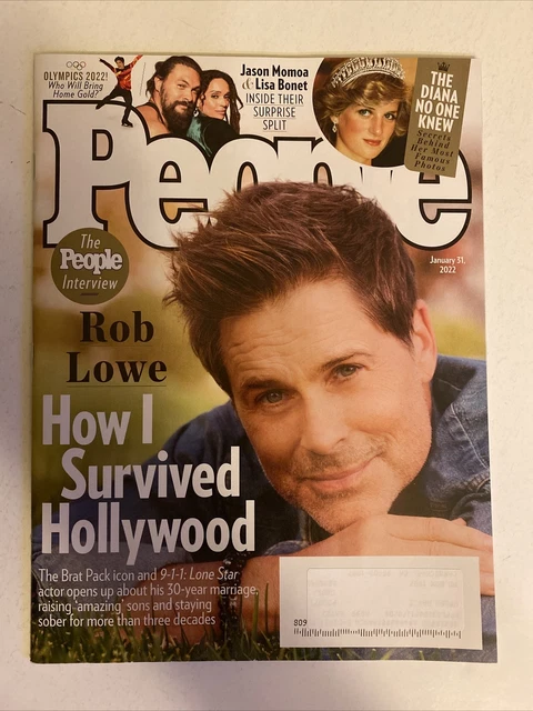 PEOPLE MAGAZINE JANUARY 31, 2022 Rob Lowe, How I Survived Hollywood £7. ... PEOPLE MAGAZINE JANUARY 31, 2022 Rob Lowe, How I Survived Hollywood £7. ...