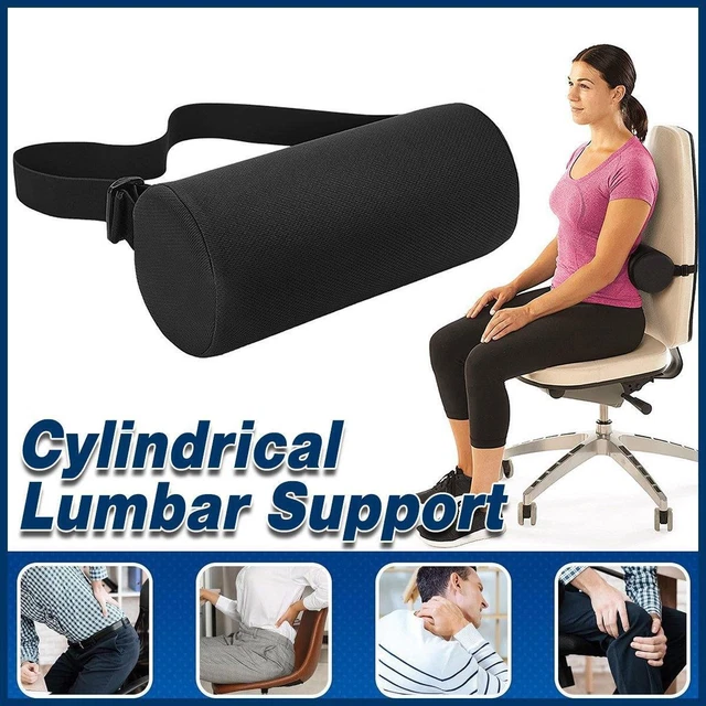 ADJUSTABLE MULTI-FUNCTIONAL LUMBAR Support Pillow Small Cylindrical ...