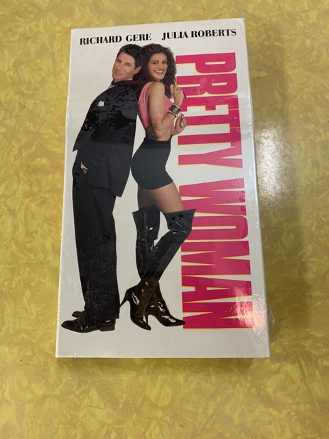 PRETTY WOMAN (VHS, 1990, Touchstone) Richard Gere Julia Roberts ...