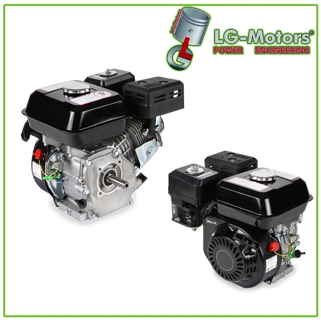 MOTORE 4T GX 6,5 cv HP 196cc Motozappa kart Pompa Quad Biotrituratore ...