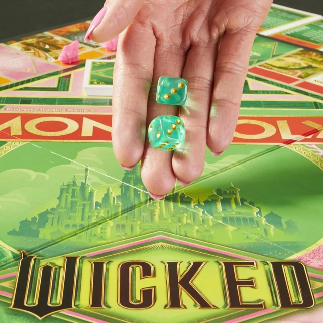 MONOPOLY WICKED EDITION Board Game | Inspired by The Motion Picture ...