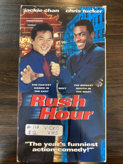 RUSH HOUR VHS Movie 1999 Jackie Chan & Chris Tucker Vintage £3.76 ...