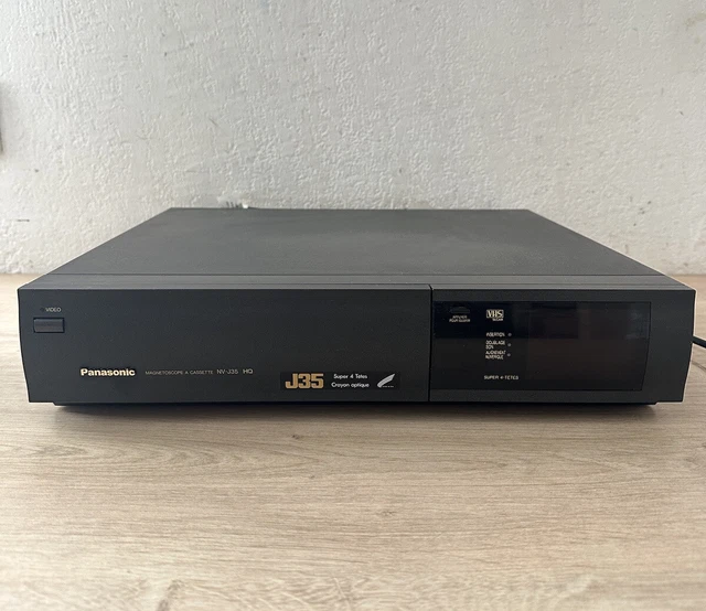 LECTEUR VHS MAGNETOSCOPE PANASONIC NV-J35F - Lecteur cassette K7 video ...