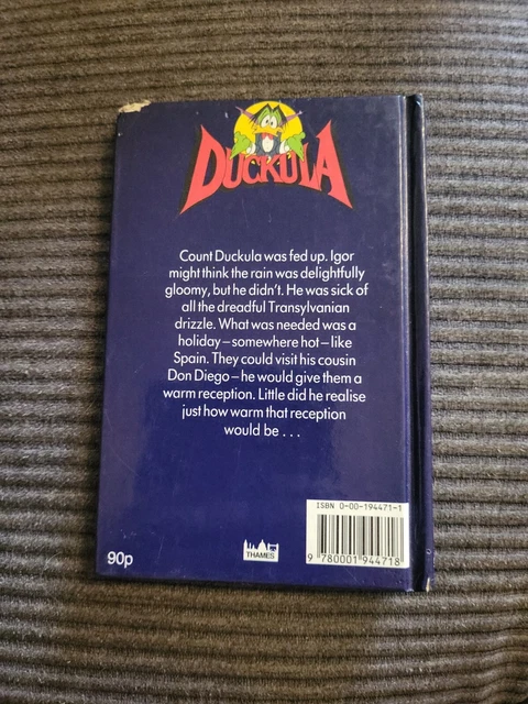 COUNT DUCKULA - Vampire Vacation - Carnival Books - Cosgrove Hall ...