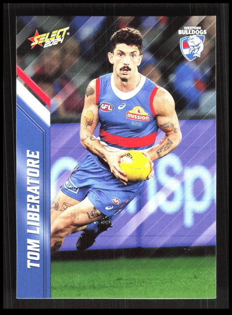AFL 2024 SELECT Western Bulldogs Tom Liberatore 174 Card CB-1-4-B-7 EUR ...