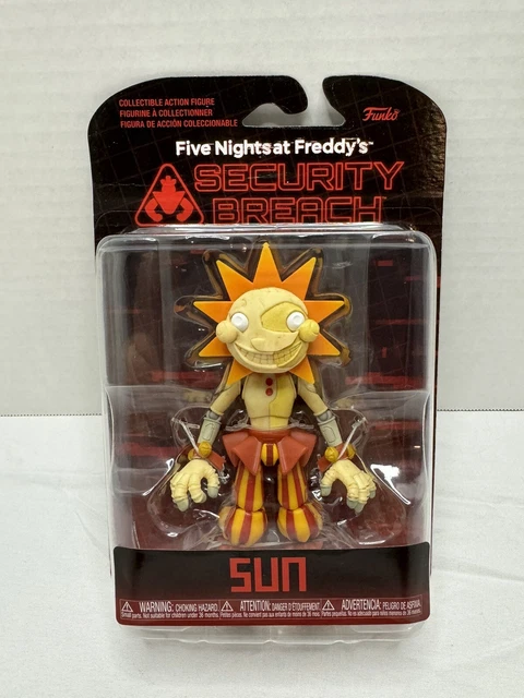 FUNKO FIVE NIGHTS at Freddy's FNAF Security Breach SUN Action Figure ...
