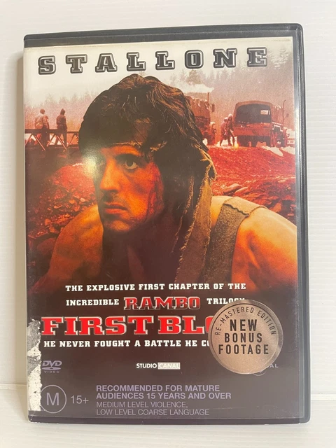 RAMBO FIRST BLOOD DVD Sylvester Stallone Region 2 4 Action Film Tracked Post £7.42 - PicClick UK
