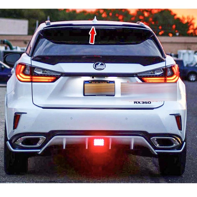 UNPAINTED REAR V Type Trunk Spoiler FOR Lexus RX200t RX300 SUV ...