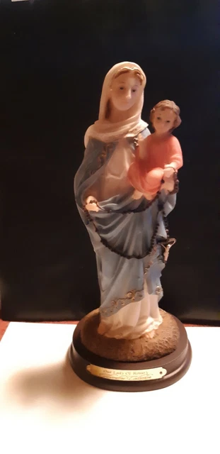 OUR LADY OF the Rosary 11" Statue, Florentine Collection Madonna and ...