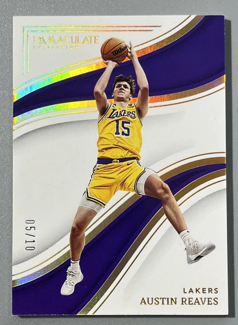 2022-23 PANINI IMMACULÉE Collection Basketball Austin Reaves Gold Base ...