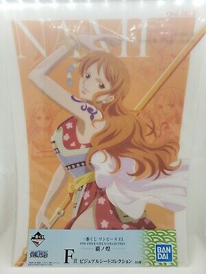 ONE PIECE EX Girl's Collection Nami Poster Bandai Anime Japan US SELLER ...