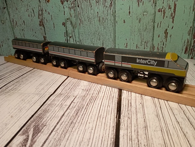 BRIO WOODEN ELECTRIC Intercity Train the Trains of The World Series ...
