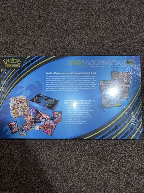 POKEMON TCG: MEGA Charizard X ex Ultra-Premium Collection UPC £152.95 ...
