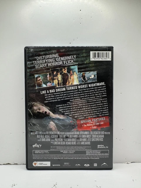 EDEN LAKE (DVD) Michael Fassbender Horror $24.99 - PicClick CA