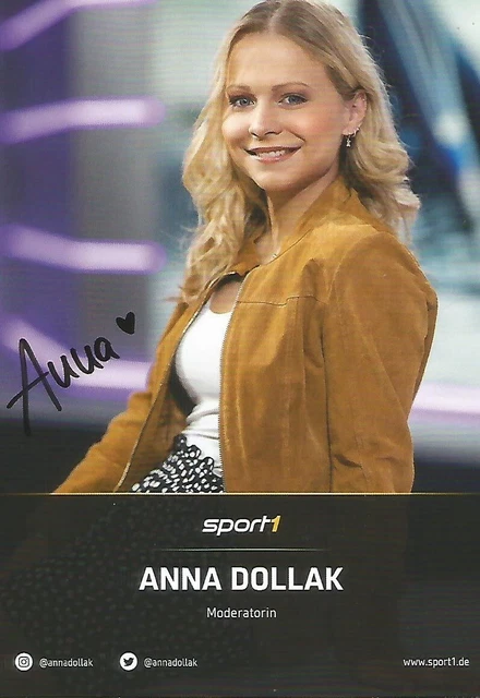 Anna Dollak Moderatorin ZU VERKAUFEN! - PicClick DE