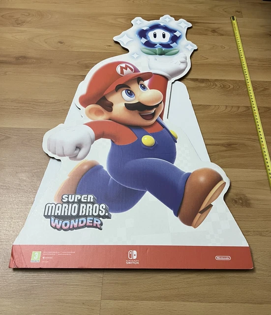 SUPER MARIO BROS Wonder Official Standee 2 Nintendo Switch RARE £96.00 ...
