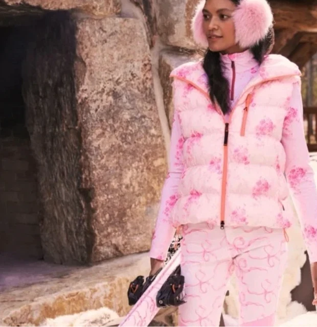 BOGNER FIRE + Ice X Loveshackfancy Saelly Ski Jacket Hibiscus Purple ...