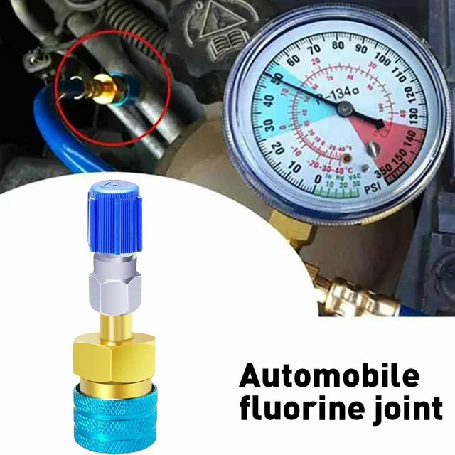 LOW SIDE R1234YF to R-134a Service Quick Coupler With R12 to R134a ...